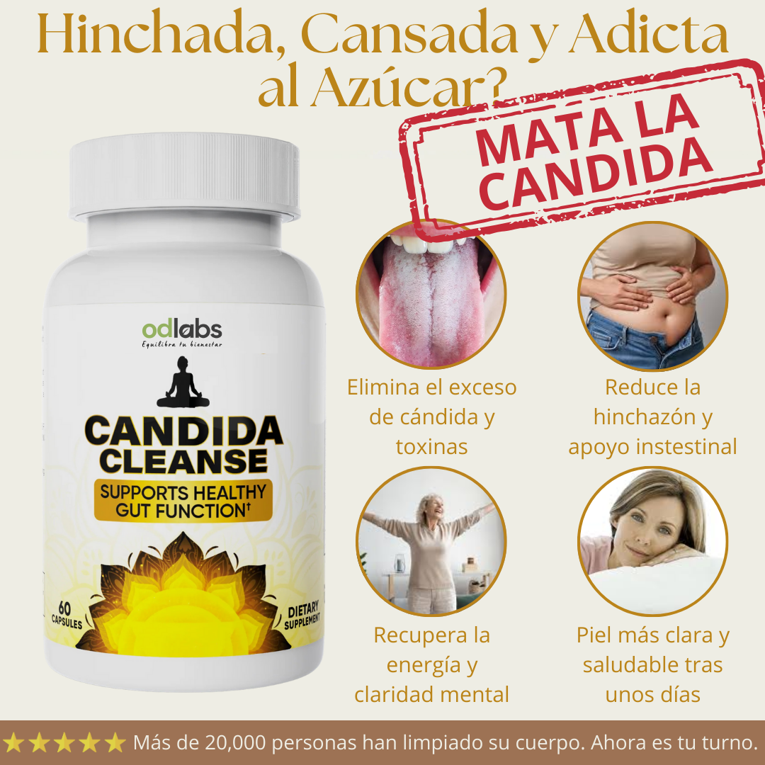 Cándida Cleanse - Detox Intestinal – OD Labs